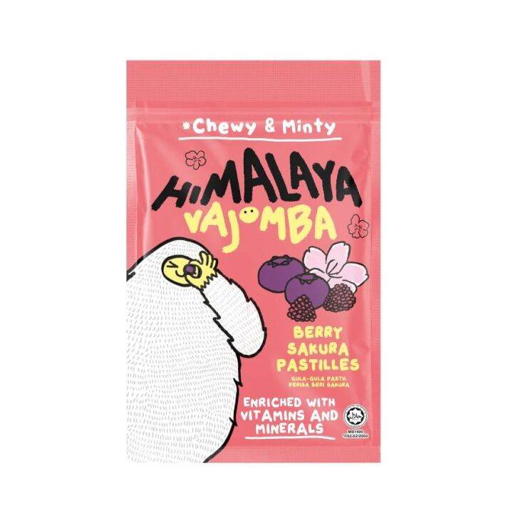 HIMALAYA VAJOMBA Pastilles Berry Sakura 25g | Lazada