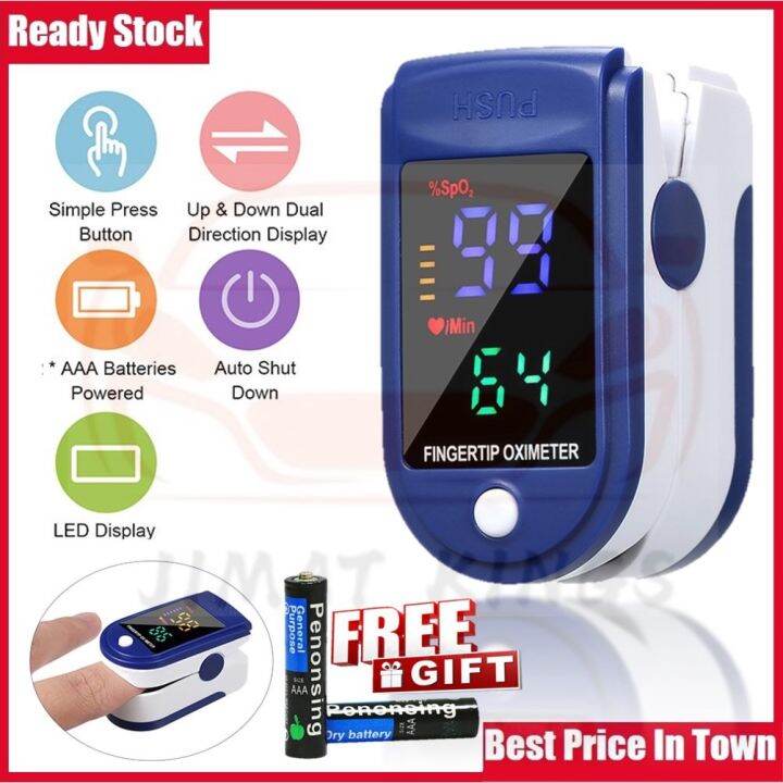Portable Finger Oximeter Fingertip Pulsoximeter Medical Equipment With ...