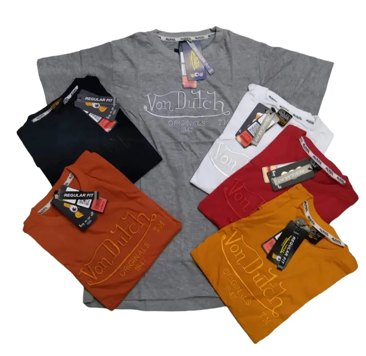 New Arrival Branded Overruns Men's Shirts (VD) Embroidered Logo | Lazada PH