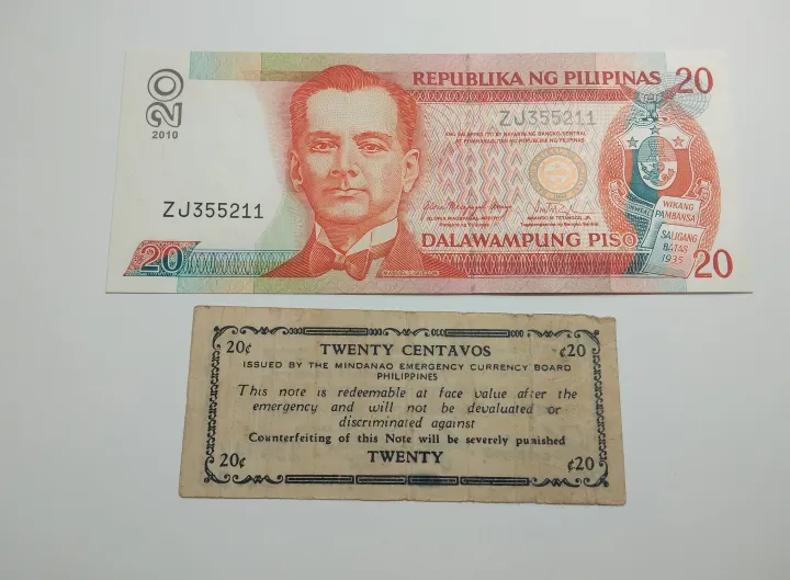 Set#1 (2pcs) Philippine Old Banknotes | Lazada PH