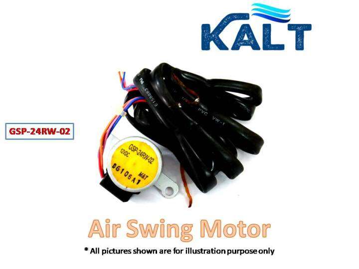 [PREORDER]Air Swing MOTOR ASSEMBLY STEP GSP-24RW-02 12VDC D6106A1 | Lazada