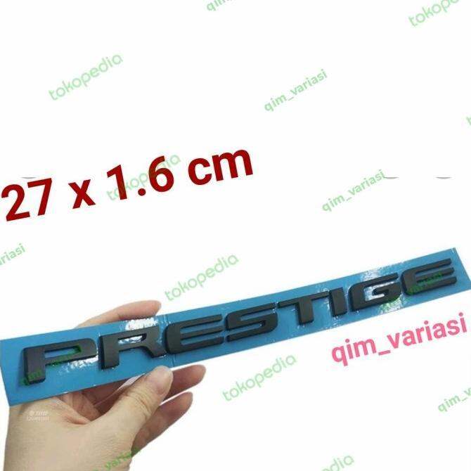 Emblem Logo Honda Prestige Hitam 270 x 160mm | Lazada Indonesia