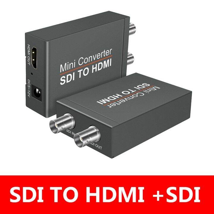 HD 3G Video Converter SDI to HDMI To SDI Adapter Converter with Audio Auto Format Detection For ...