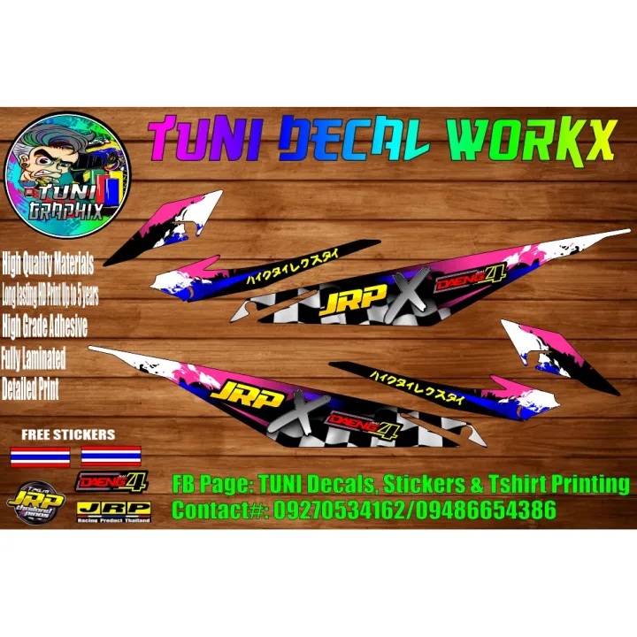 RAIDER 150 REBORN (JRP X DAENG DECALS) w/ freebies | Lazada PH