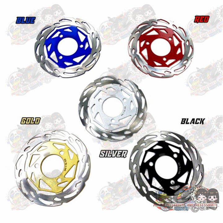 LJ Motorcycle 3 Holes Rear Plate Rear Brake Disc For Suzuki Raider 150 ...