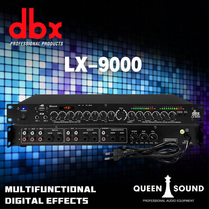 Genuine (ready stock) DBX LX-9000 Professional audio vocal microphone ...