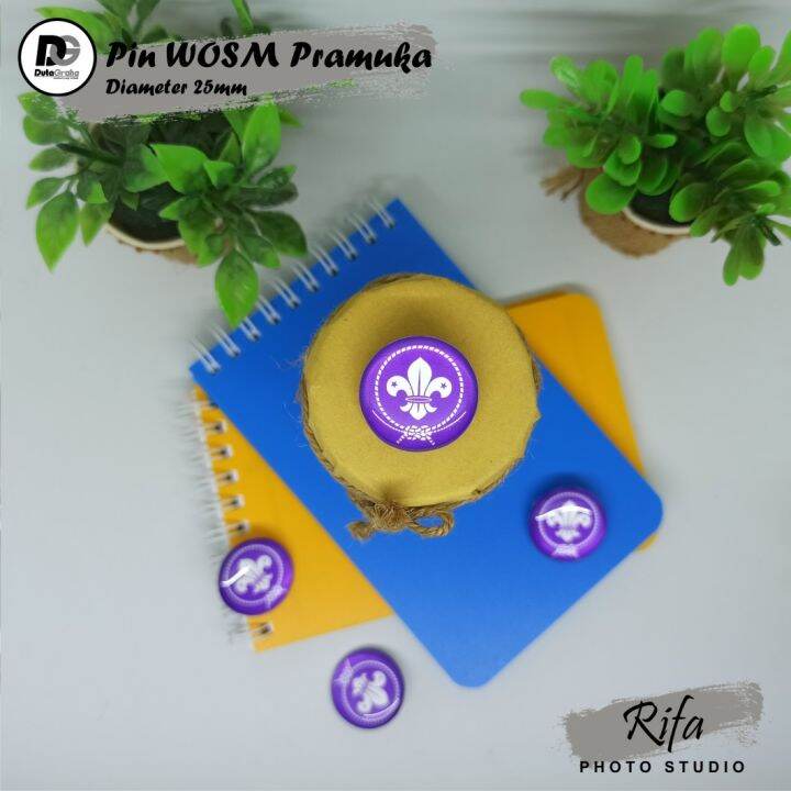 Pin WOSM Bulat Resin | Lazada Indonesia