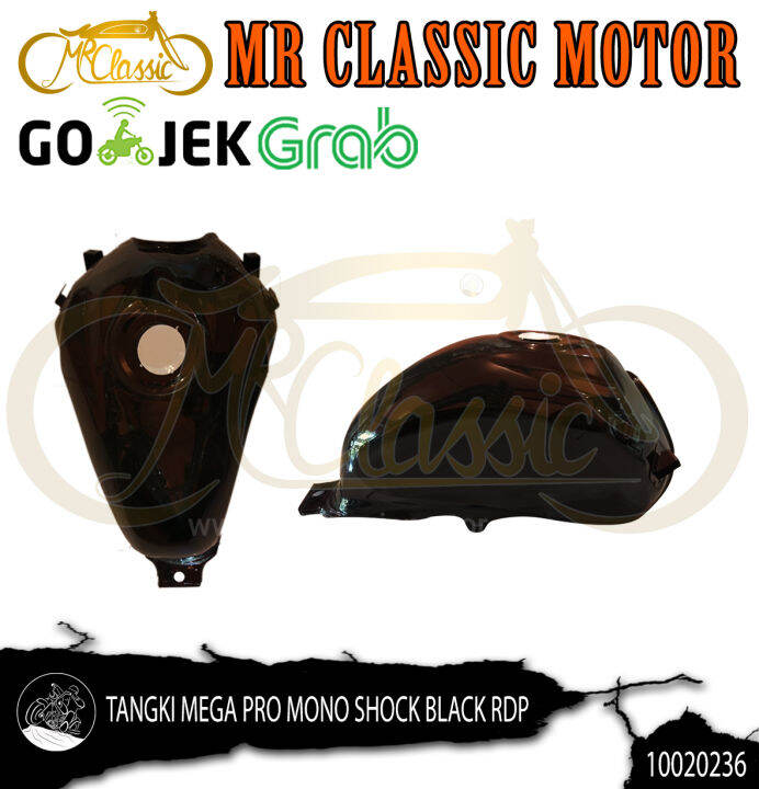 Tangki Mega Pro New Mono Shock Black | Lazada Indonesia