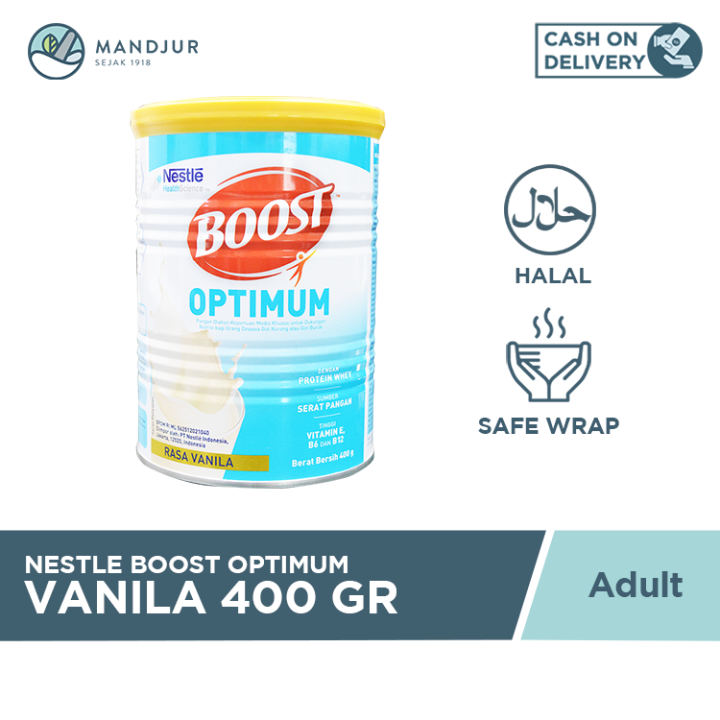 Boost Optimum 400 Gram - Susu Khusus Penambah Nutrisi | Lazada Indonesia
