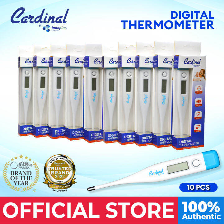 Cardinal Digital Thermometer 10's | Lazada PH