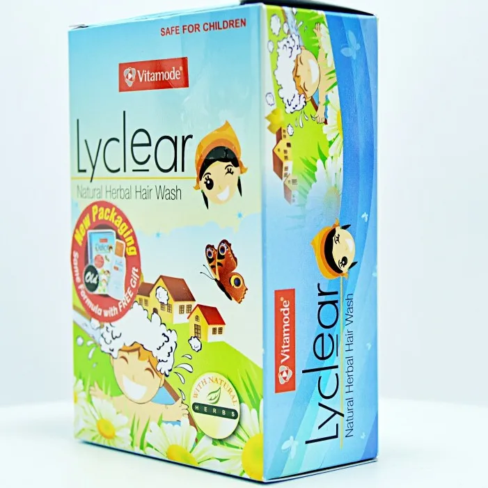 Vitamode Lyclear Natural Herbal Hair Wash 40ml Lazada