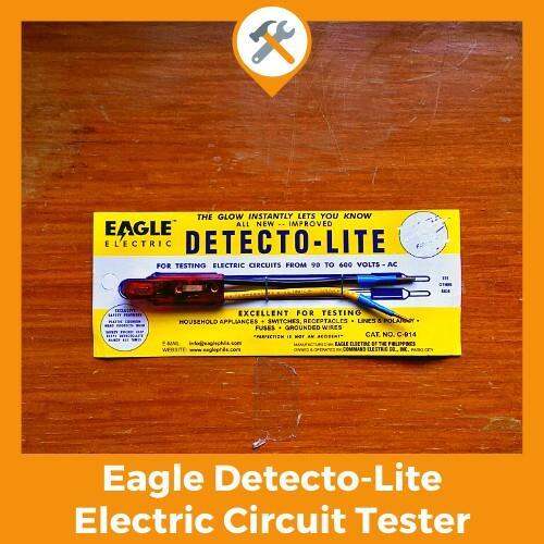 【Ready Stock】 Eagle Detecto-Lite Electric Circuit Tester (90-600V ...