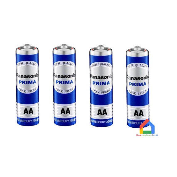 Baterai Battery Panasonic Prima AA A2 Biru 1.5V / Baterai Jam Dinding ...