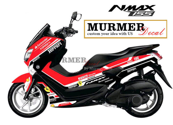 Custom Sticker Motor Decal NMAX MONSTER full body berkualitas | Lazada ...