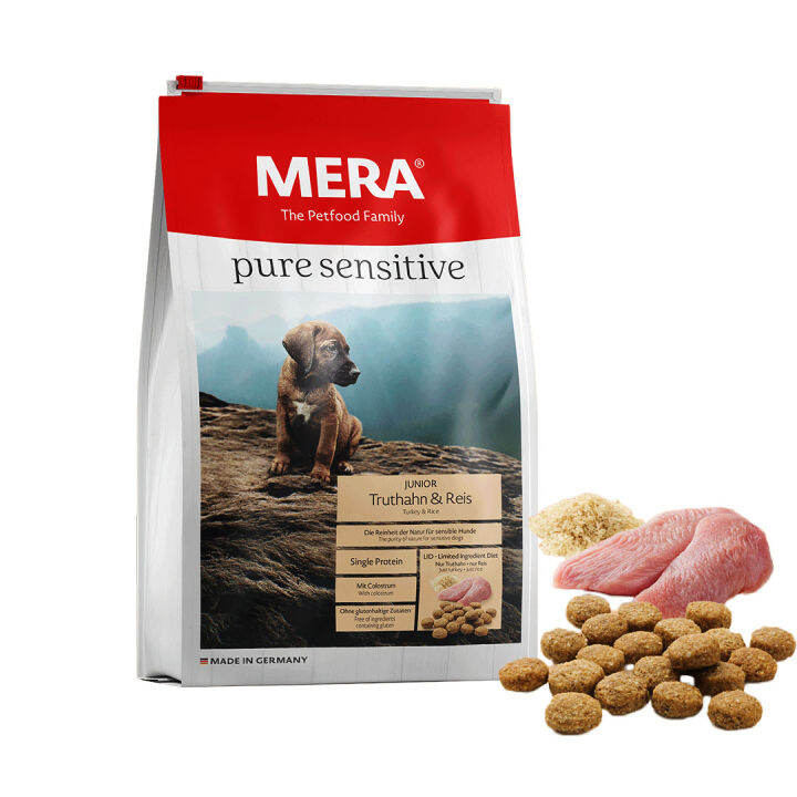 Mera Pure Sensitive Junior Turkey Rice (4kg) | Lazada