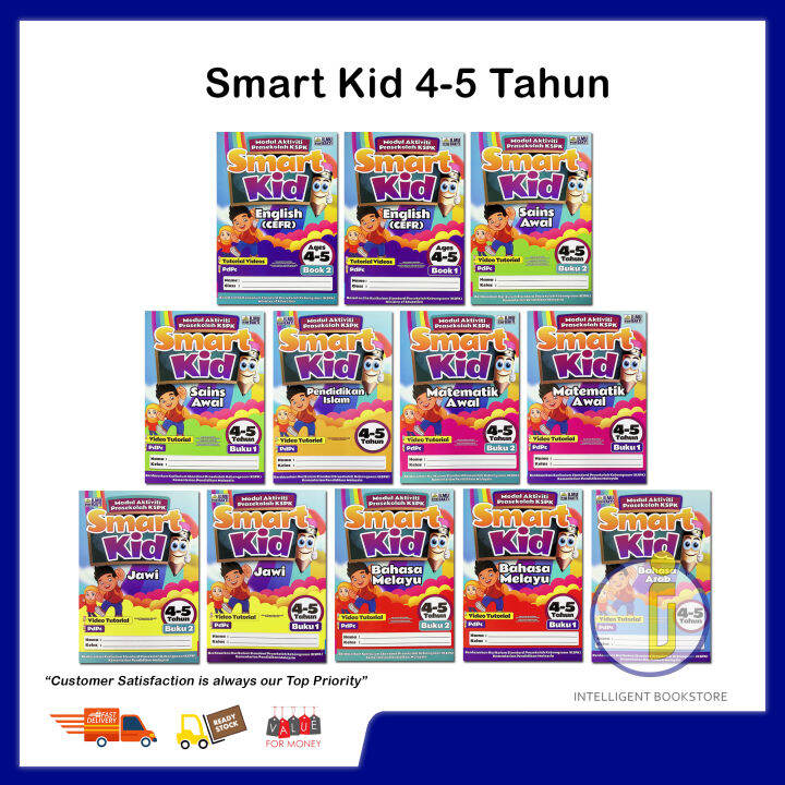 [Intelligent] Ilmu Bakti Modul Aktiviti Prasekolah KSPK Smart Kid 4-5 ...