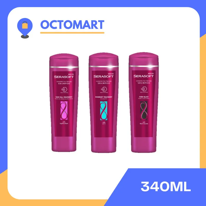 Serasoft Shampoo Botol 340 ml semua varian | Lazada Indonesia