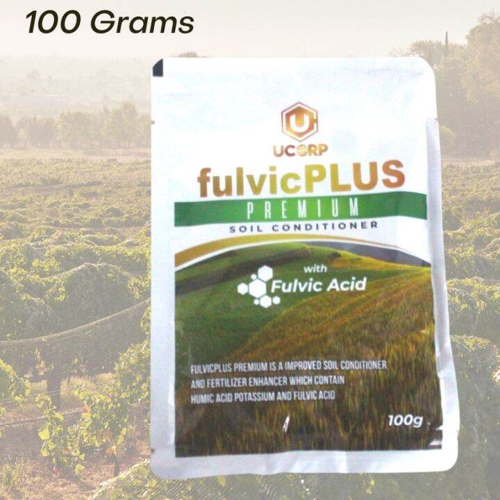 PCS Fulvic Plus Premium 100grams Soil Conditioner & Fertilizer Enhancer ...