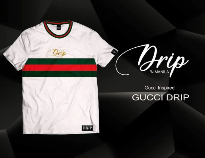 DRIP GU*CI INSPIRED WHITE | Lazada PH