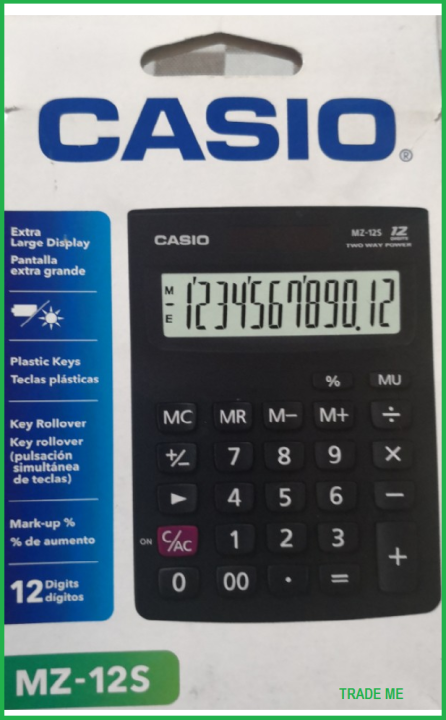 Calculator Casio MZ-12S | Lazada PH