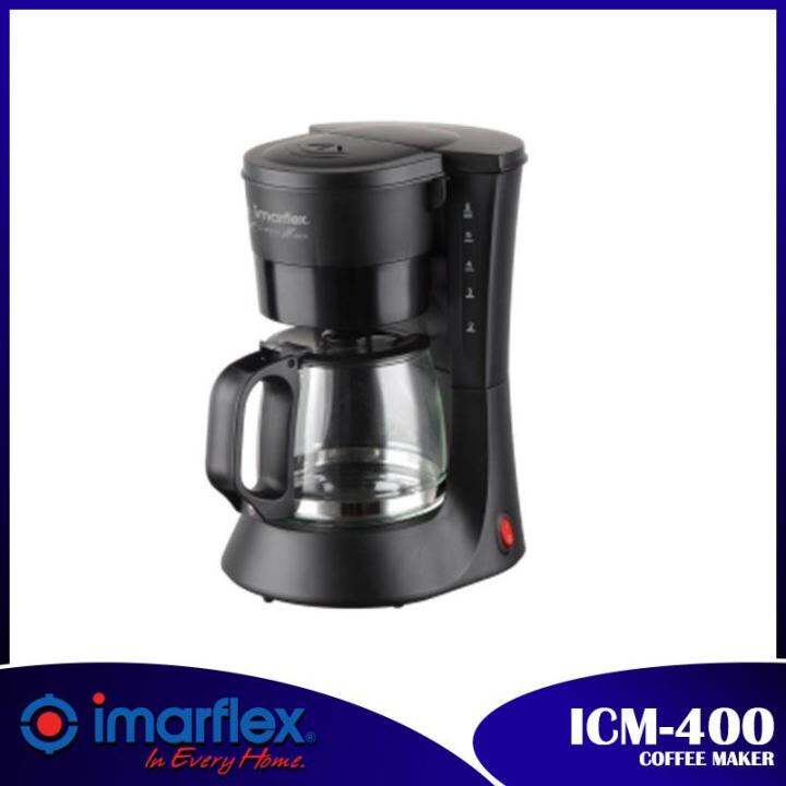 D&D | Imarflex Coffee Maker, 8-10 Cups Capacity (ICM-400) | Lazada PH
