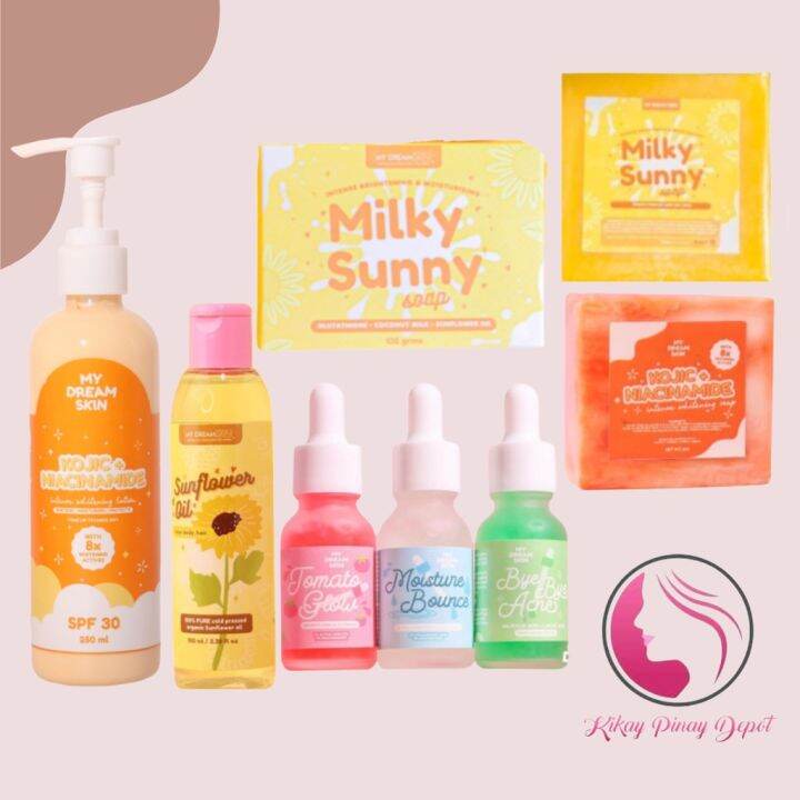 ONHAND Milky Sunny Soap Sun Flower Oil by My Dream Skin NIACINAMIDE ...