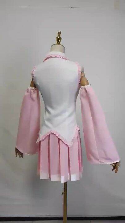 Anime Vocaloid Hatsune Miku Cosplay Costumes Japan Midi Dress Beginner