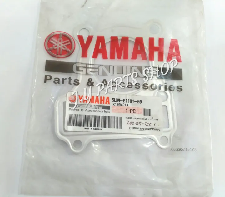 perpak packing paking blok head seher atas seng crypton vega r jupiter 105 lama ori ygp 5LM ...