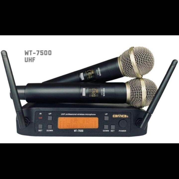 Mic wireless bmb wt7500 wt 7500 multi channel microphone | Lazada Indonesia