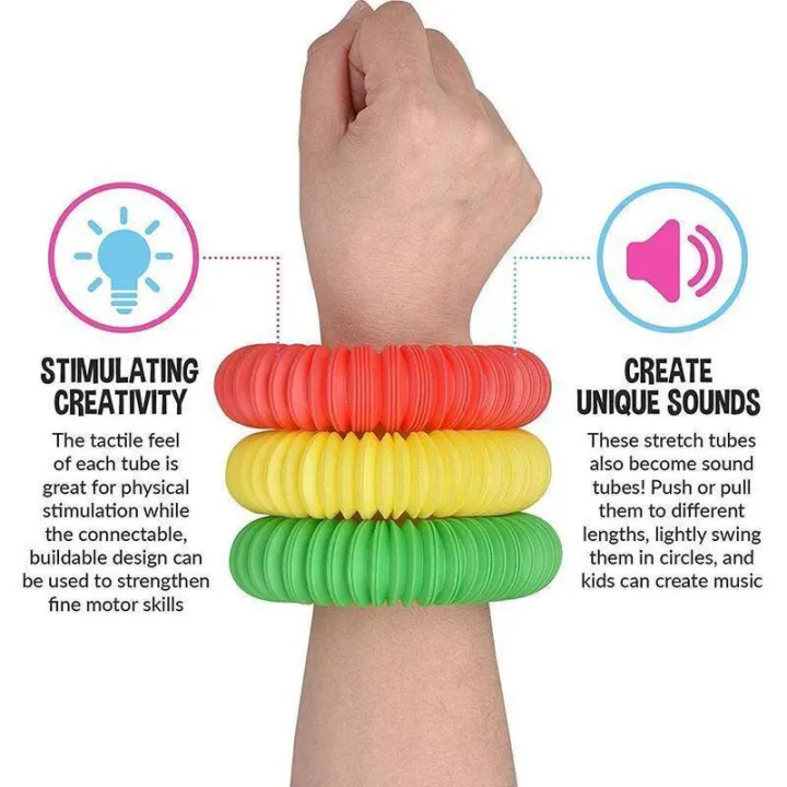 【Ready Stock】 DIY Pop Tube Telescopic Bellows Sensory Fidget Toy ...