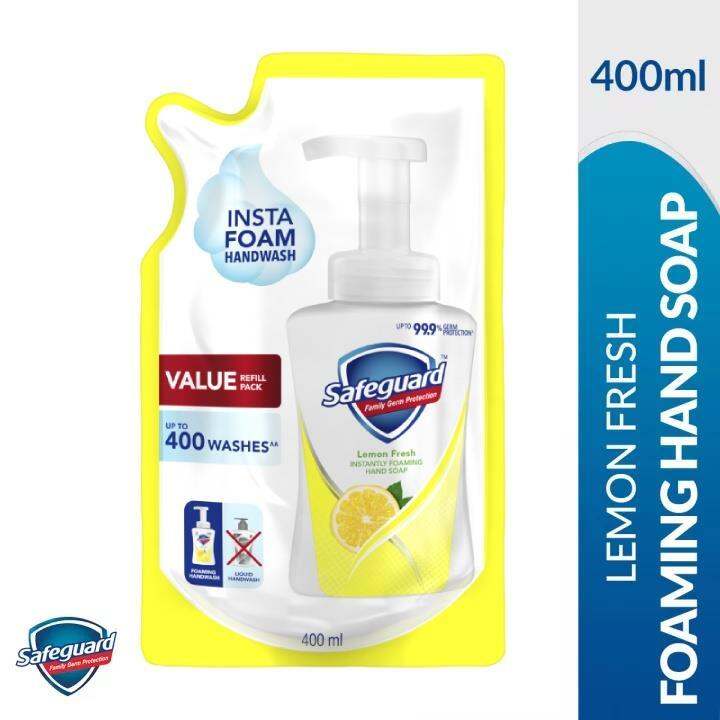Safeguard Foaming Hand Soap Lemon Refill 400ml Lazada Ph