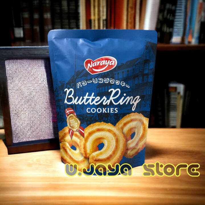 Naraya Butter Ring Cookies Made With Butter 150g | Lazada Indonesia