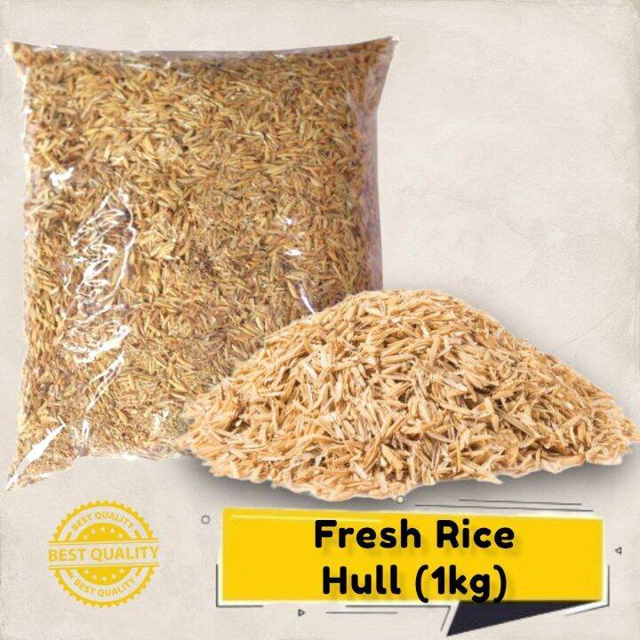 (250g - 500g - 1 Kg) Pure Fresh Rice Hull Primary Loam Soil Component Environmentally ...