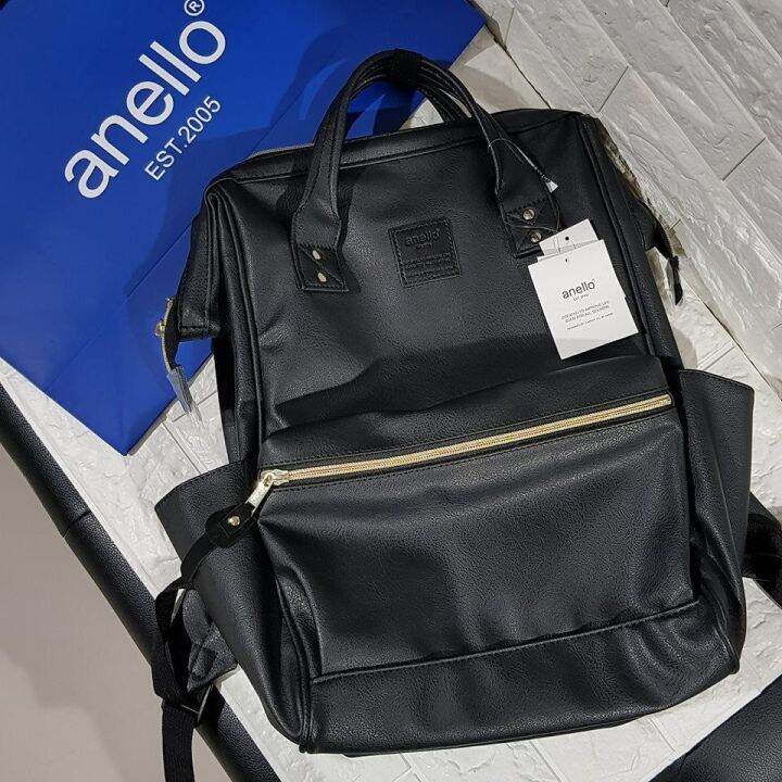 Anello Backpack Leather - Black | Lazada PH