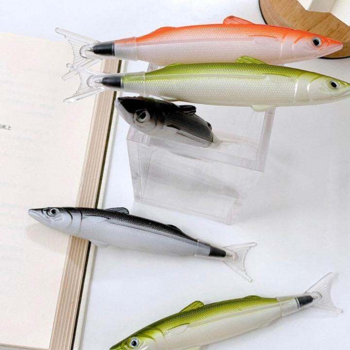 Creative Simulation Fish Ballpoint Pen Cute Salted Fish Pen Ballpoint ...