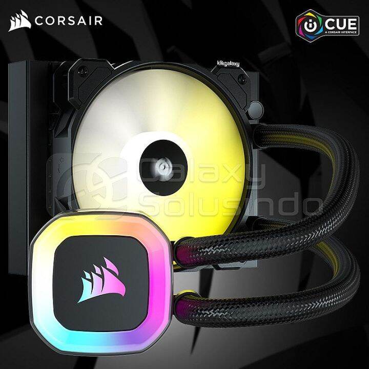 Corsair H55 RGB 120mm Liquid CPU Cooler | Lazada Indonesia