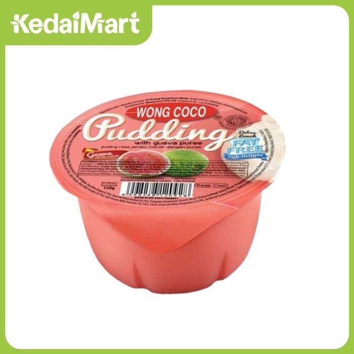 Wong Coco Pudding Guava 120 Gram | Lazada Indonesia