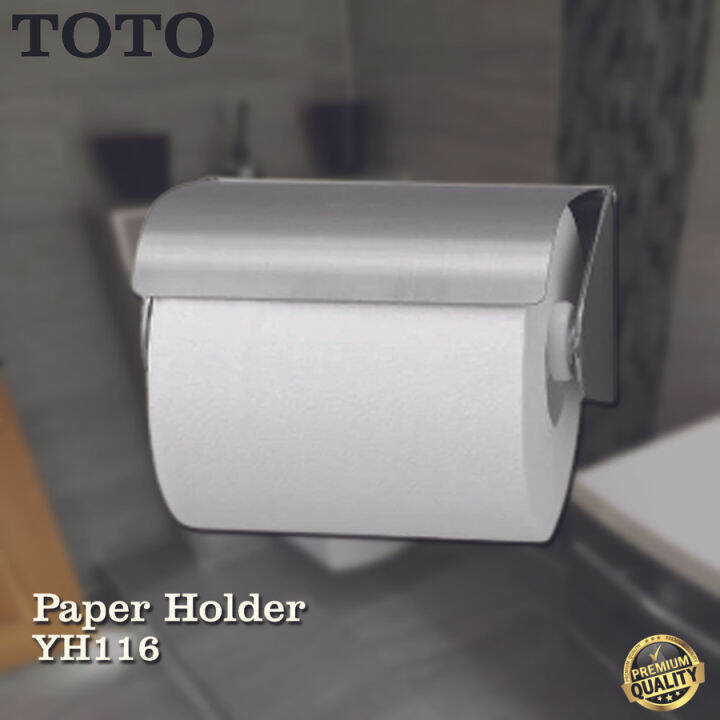 TOTO Paper Holder YH116 Stainless Steel Paper Holder Original | Lazada ...