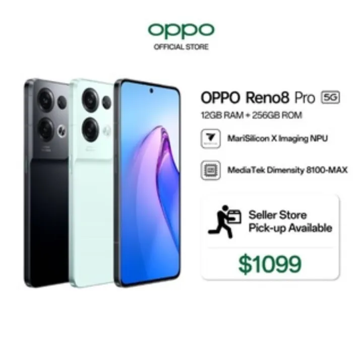OPPO Reno8 Pro 5G / The Portrait Expert / MariSilicon X Imaging NPU / AutoFocus Smart Selfie ...