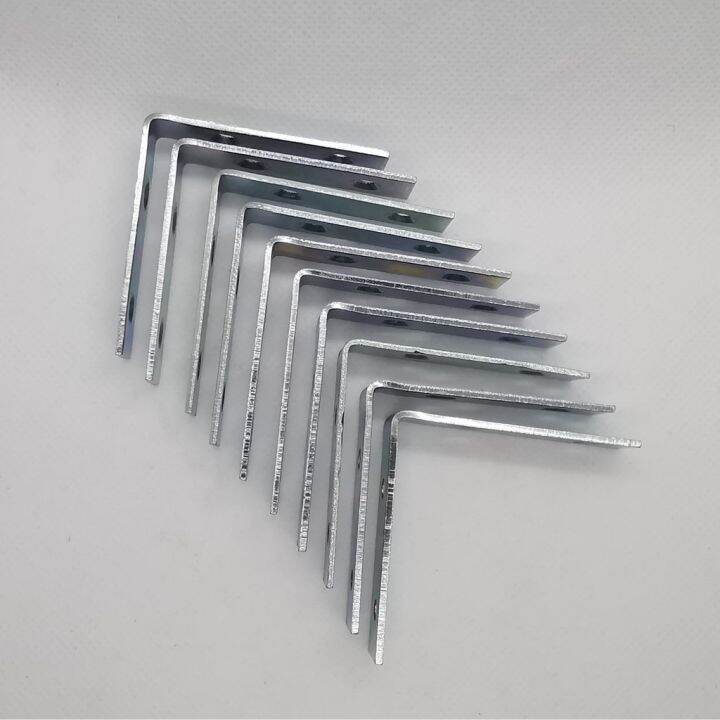 4 Pcs 90 Degrees Steel Corner Brace Angle Bracket Repair Plate Heavy ...