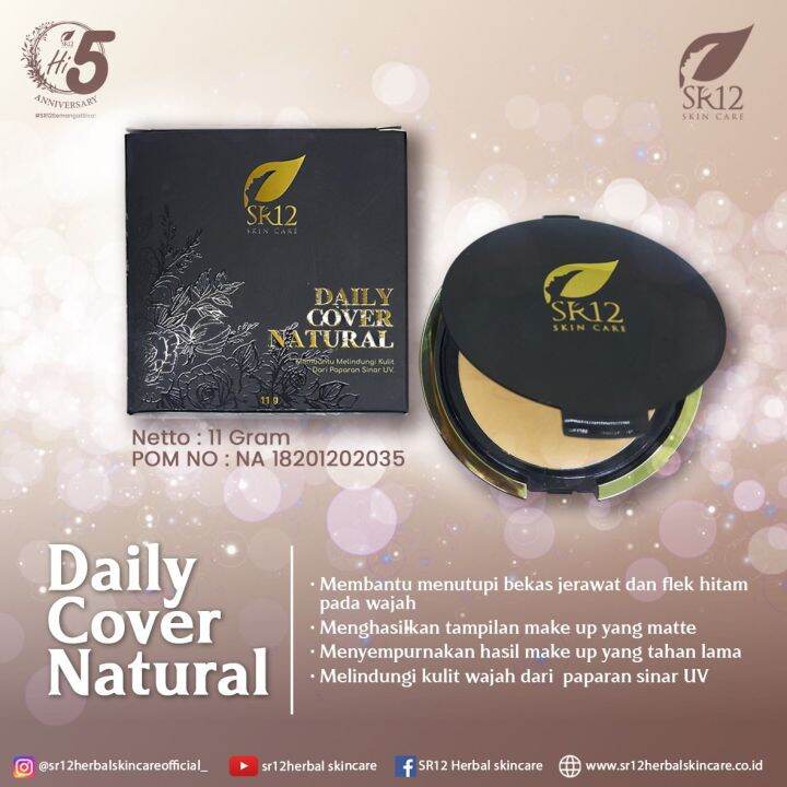 Daily Matte Cover SR12 / Bedak Padat / Bedak matte / Bedak Foundation ... Daily Matte Cover SR12 / Bedak Padat / Bedak matte / Bedak Foundation ...