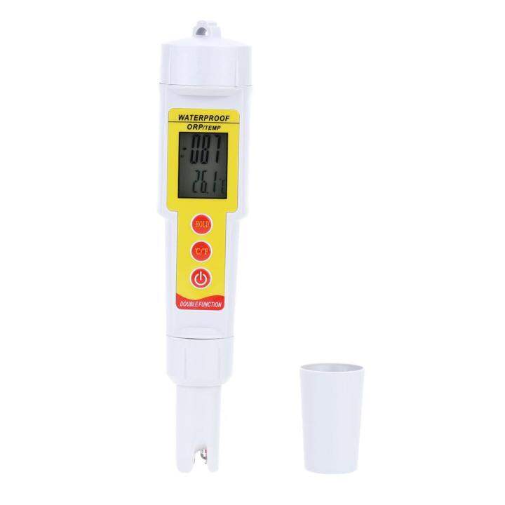 Pen-Type ORP/TEMP Meter Thermometer with Backlit Display Portable ...