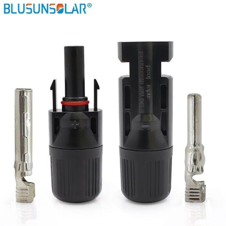 IP67 solar connector Solar Panel Plug Socket Connectors Male & Female ...