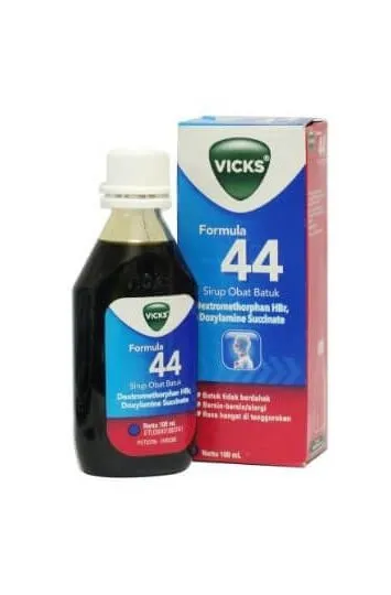 Vicks Formula 44 Sirup Obat Batuk 100 mL ORIGINAL VICKS FORMULA ...