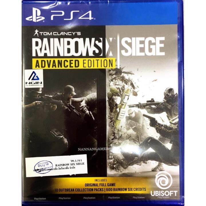 PS4 Tom Clancy's Rainbow Six Siege Advanced Edition ( Zone 3 / Asia ...