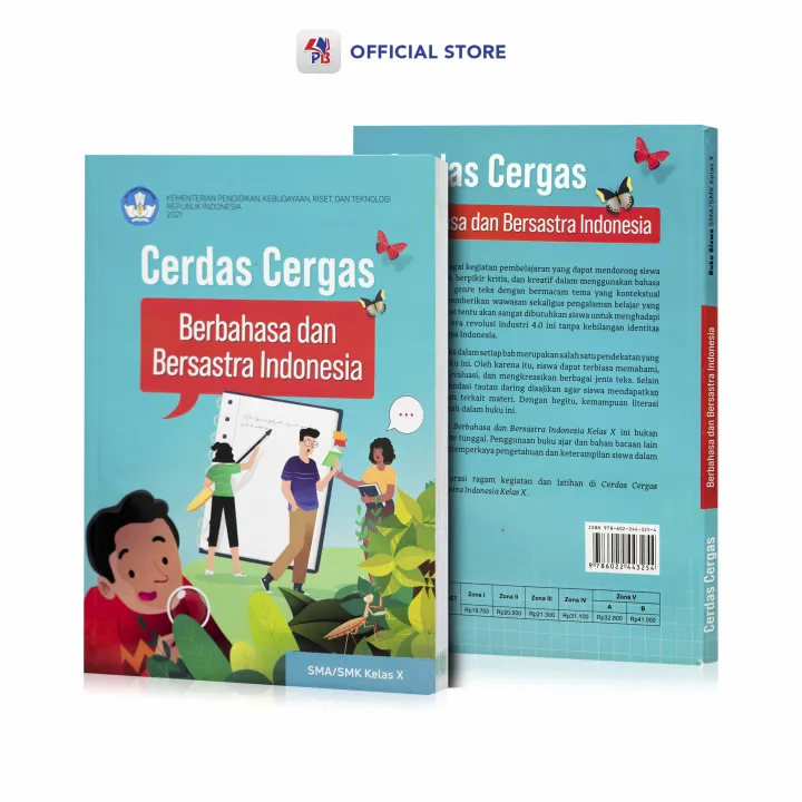 Buku Kurikulum Merdeka SMA Kelas X Cerdas CERGAS Berbahasa Dan Bersastra Indonesia | Lazada ...