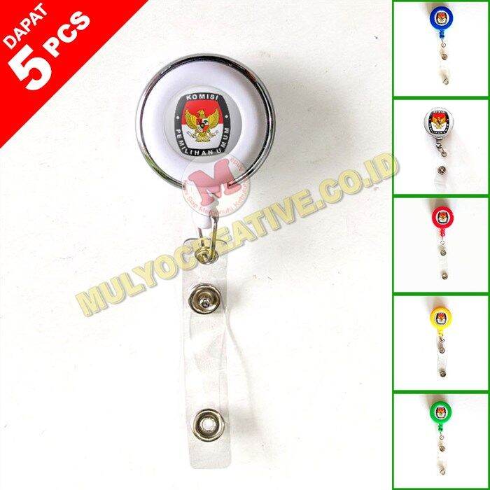 ID Card Yoyo KPU Gantungan ID Card Holder Logo KPU PPK PPS/5pcs ...