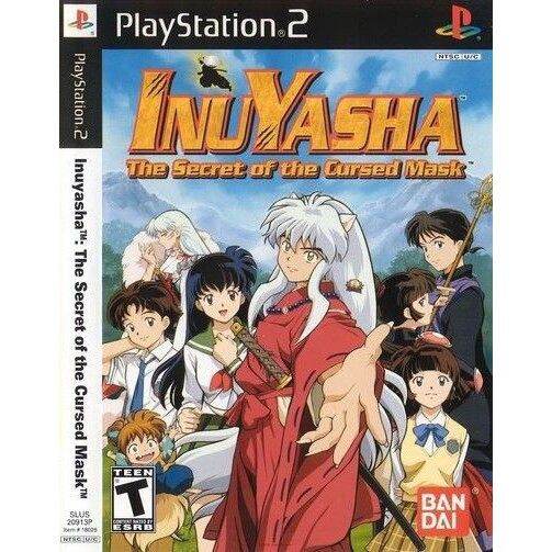 แผ่นเกมส์ Inuyasha The Secret of the Cursed Mask PS2 Playstation 2 ...