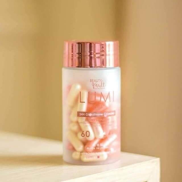 ORIGINAL Lumi 24H Glutathione Capsules by Beauty Vault (60 capsules) | Lazada PH