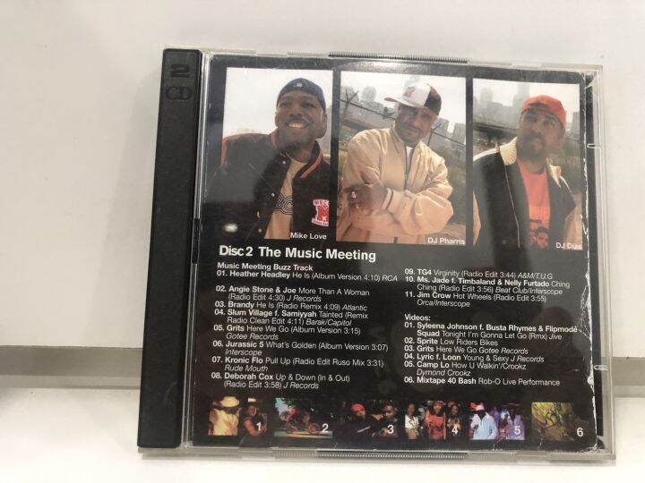 2 CD MUSIC ซีดีเพลงสากล CORNERSTONE MIXTAPE #43 SEPTEMBER 2002 (D12A55 ...